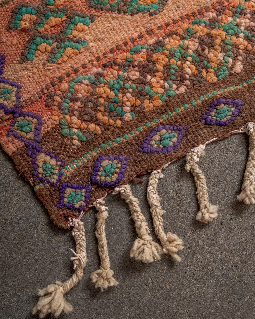 Modern, designer, handcrafted Berber rug from Morocco. Vintage Kelim ...